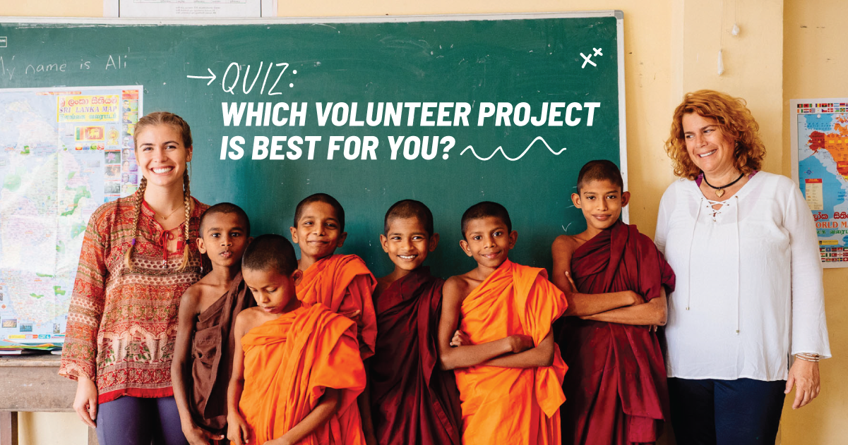 QUIZ: Which international volunteer project suits you?