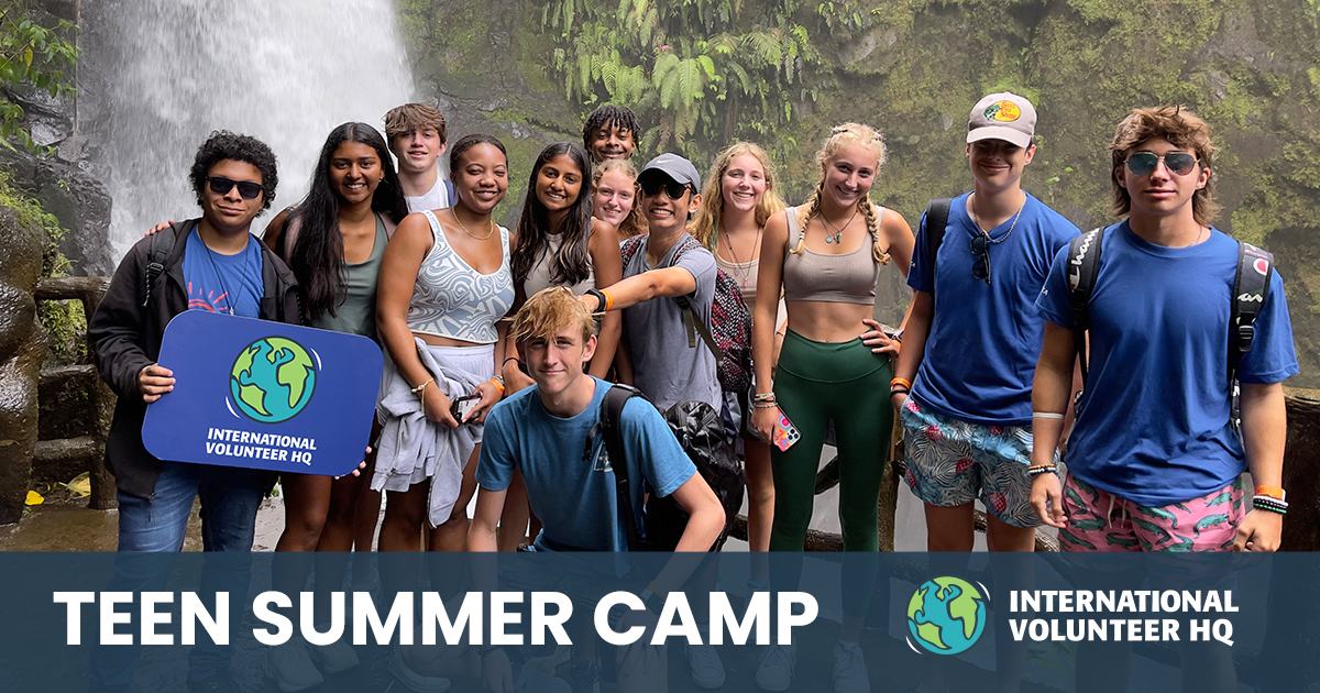 Best Supervised Volunteer Summer Camp For Teens 2025 & 2026 | IVHQ